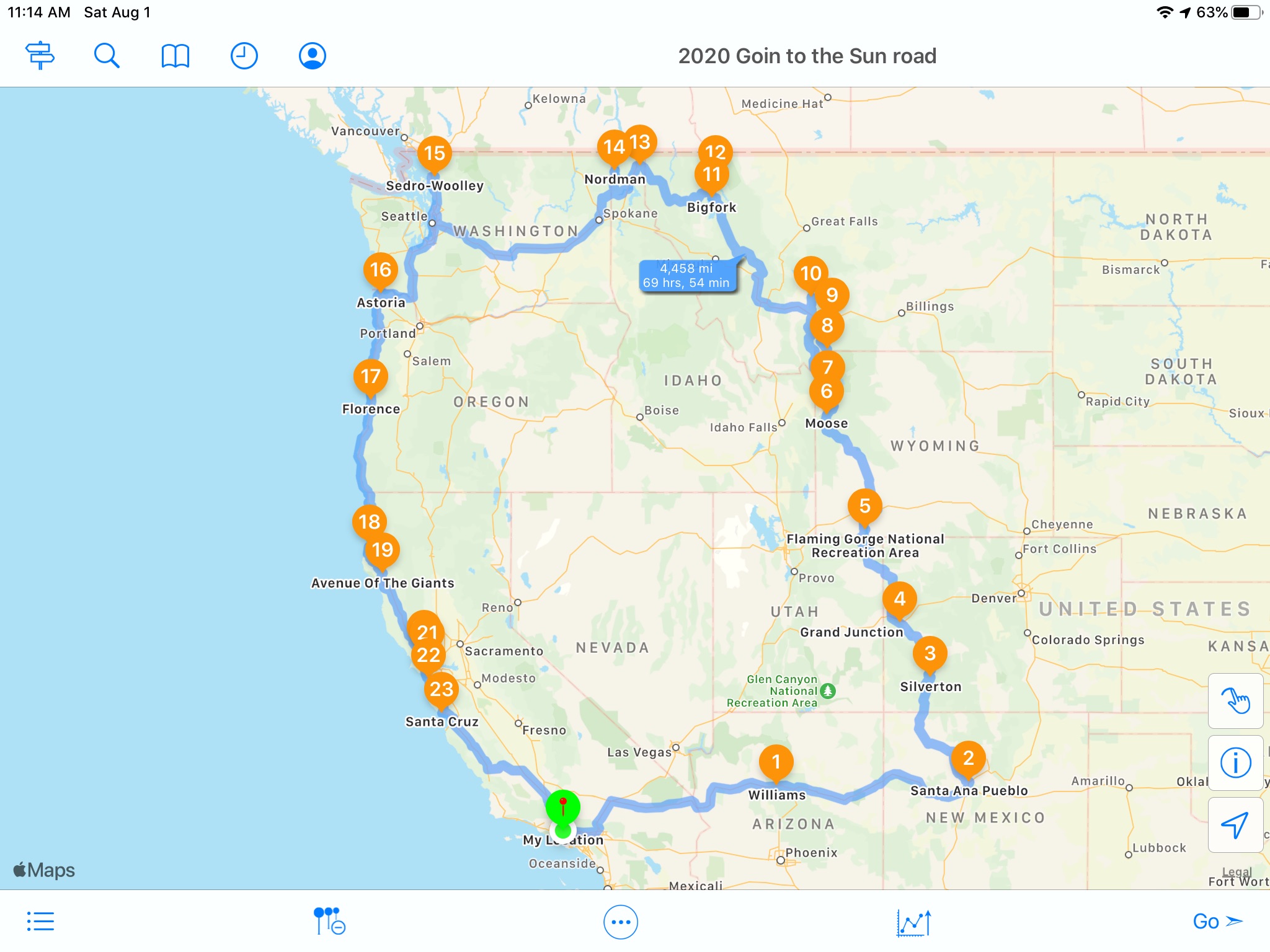 Motorcycle Road Maps Usa - United States Map